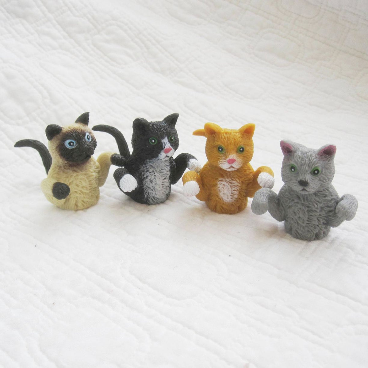 Finger Cats Finger Puppets, Set of Four, Ages 5 - Adult – Dragonfly Castle