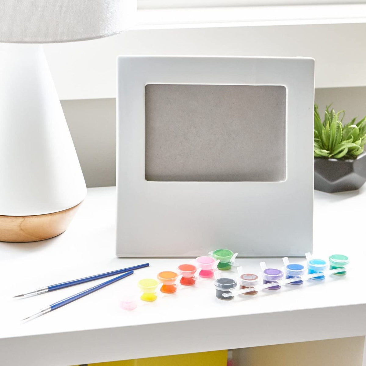 Paint Your Own Porcelain Picture Frame, Ages 8+ – Dragonfly Castle