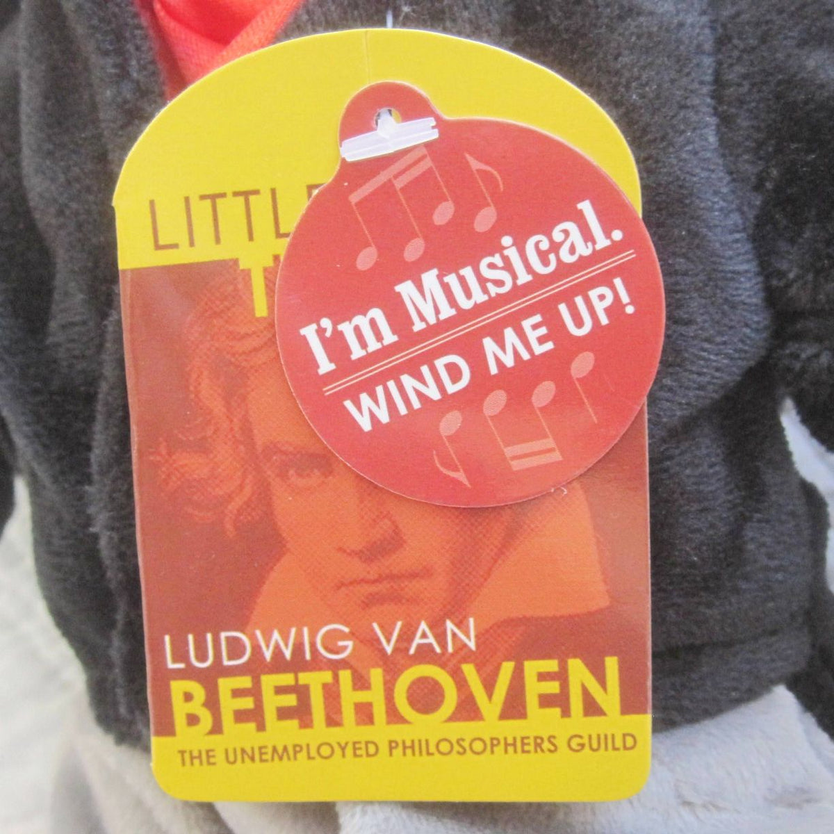 Beethoven Fun Plush Doll with Music Box by Unemployed Philosophers ...